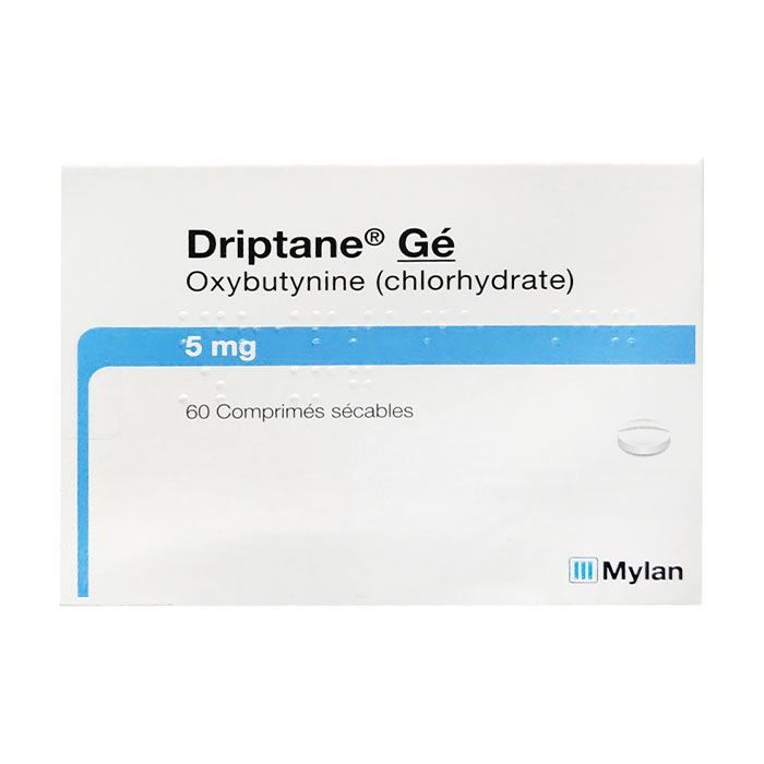 Driptane 5mg Mylan 60 viên - Giảm co thắt cơ bàng quang | Thuốc sinh lý ...